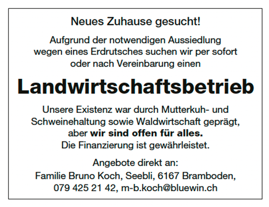 Anzeiger vom Rottal | Die Wochenzeitung für das Rottal im Kanton Luzern